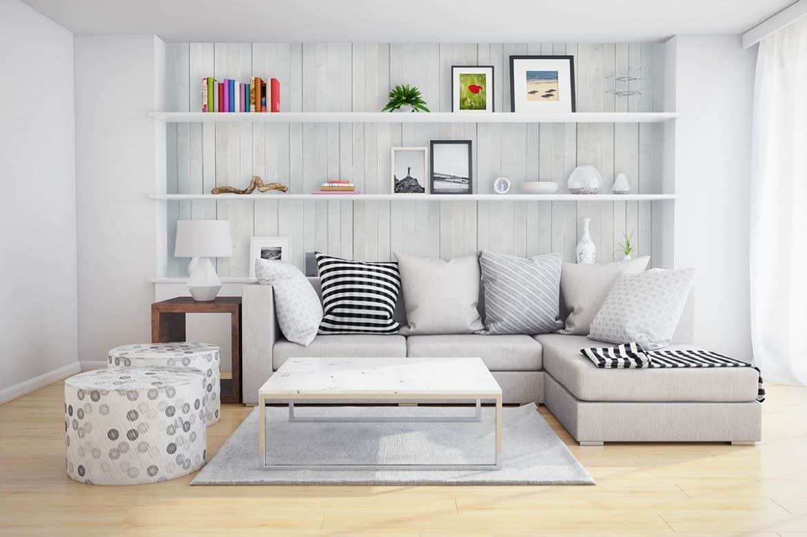 Cum înviorezi livingul cu un perete decorativ din lemn. Proiect DIY ...