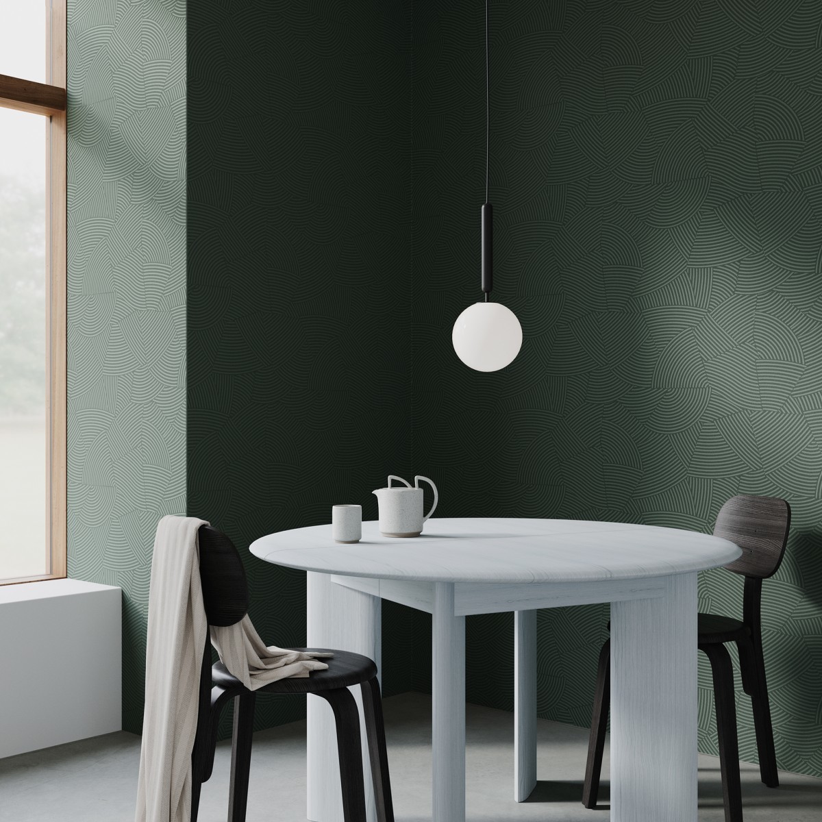 Designul interior pentru o cafenea. Ce alegem pentru decorul pereților ...